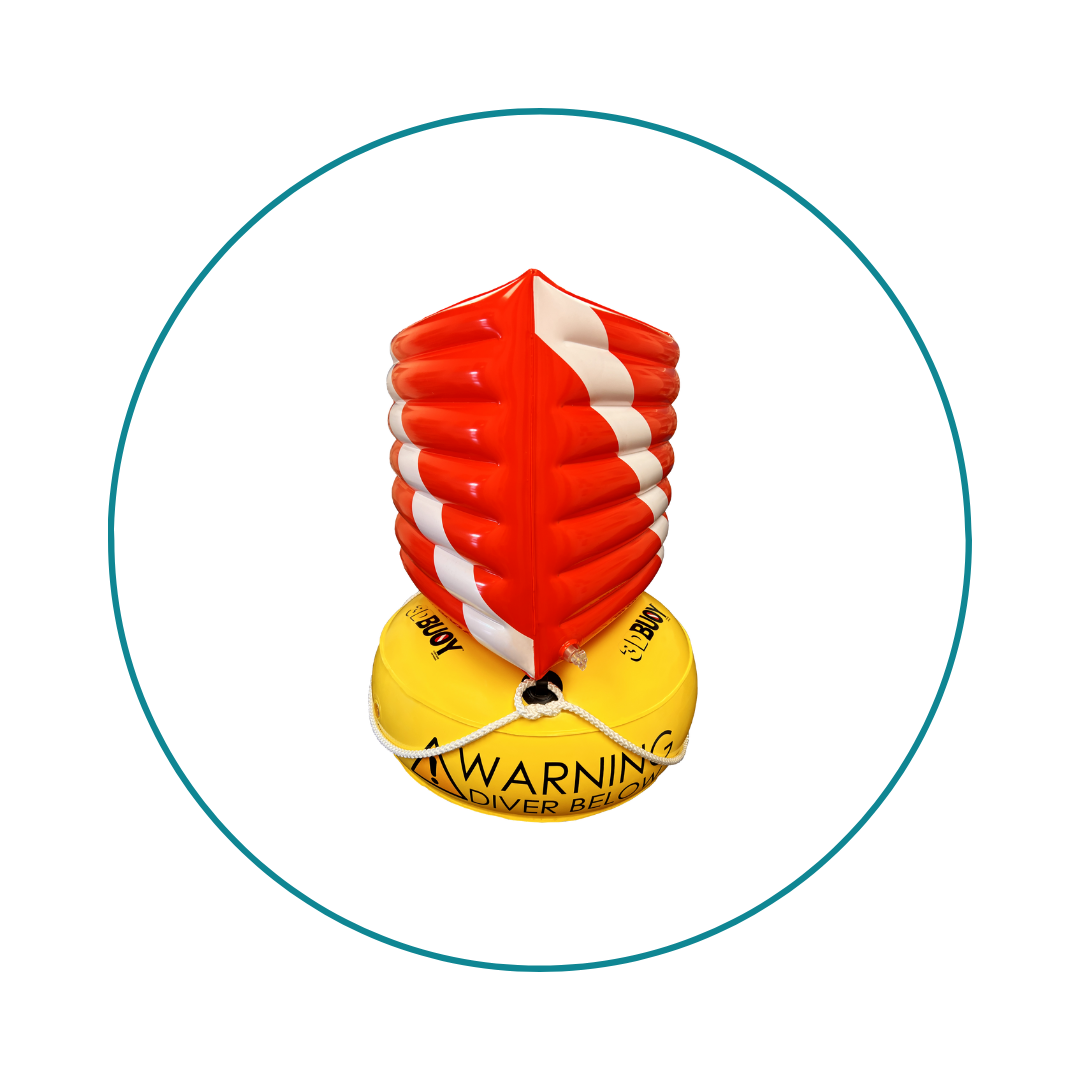 Brownie’s THIRD LUNG™ 3D Dive Flag & Marker Buoy